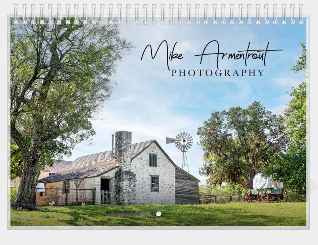 Farmhouse 2024 Wall Calendar 17x11 Opened Size - Etsy