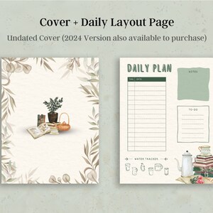 Cottagecore Aesthetic Digital Planner Daily, Weekly, Monthly Planner ...