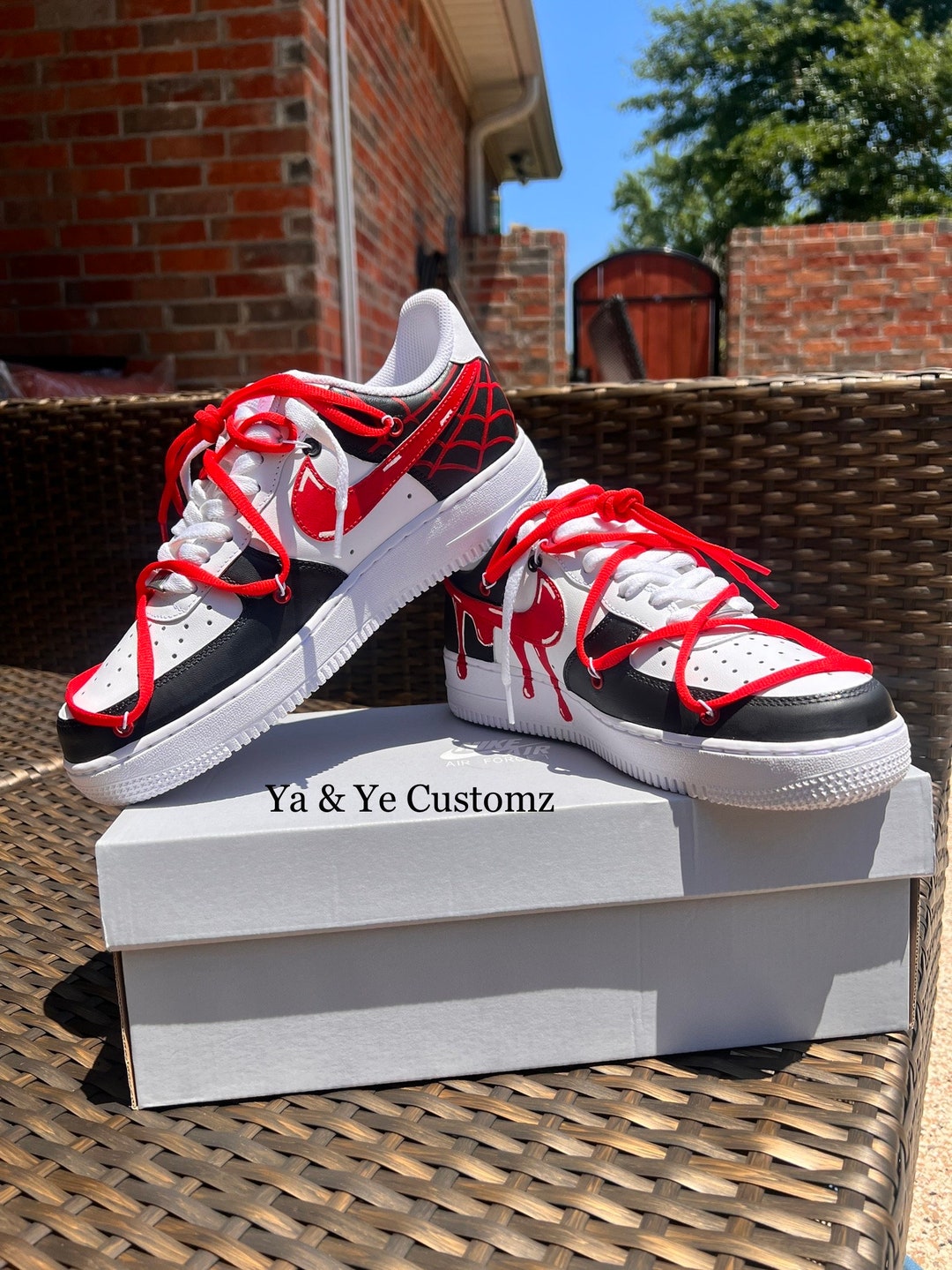 Custom AF1 | Spider | Drip | - Etsy