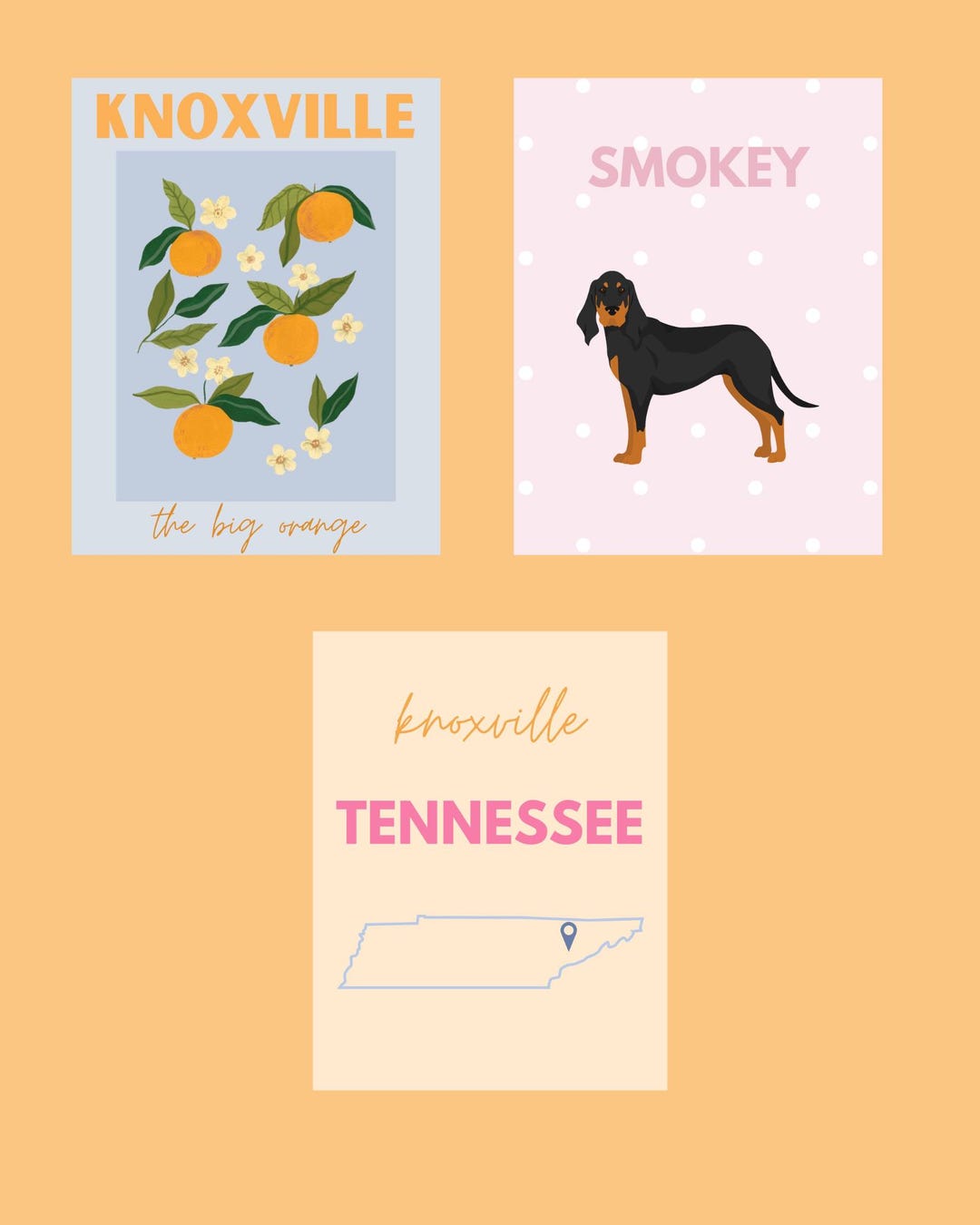 University of Tennessee Poster Pack | Digital Download | UT Knoxville ...