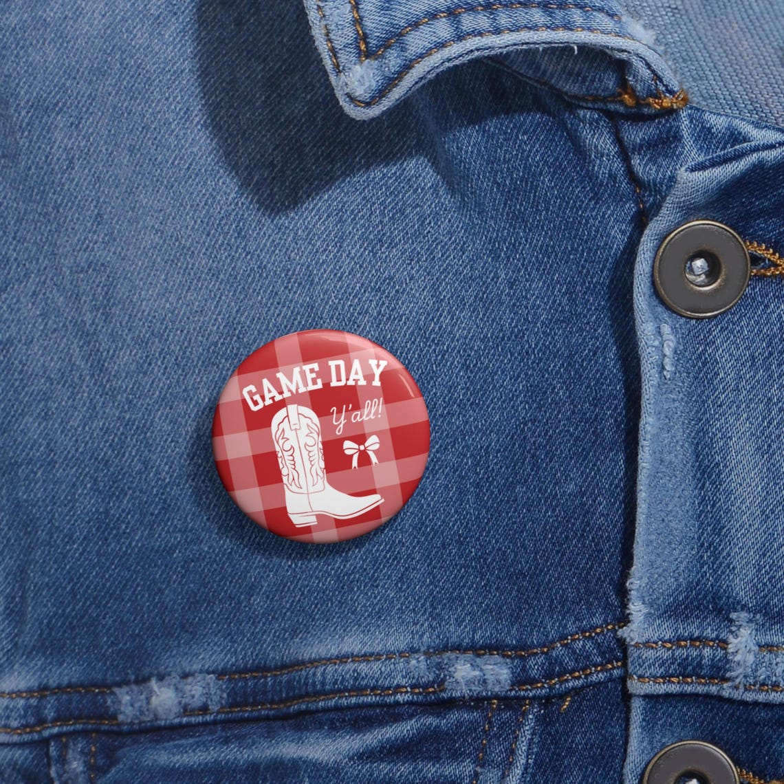 University of Alabama Game Day Pin Button - College Football Fan ...