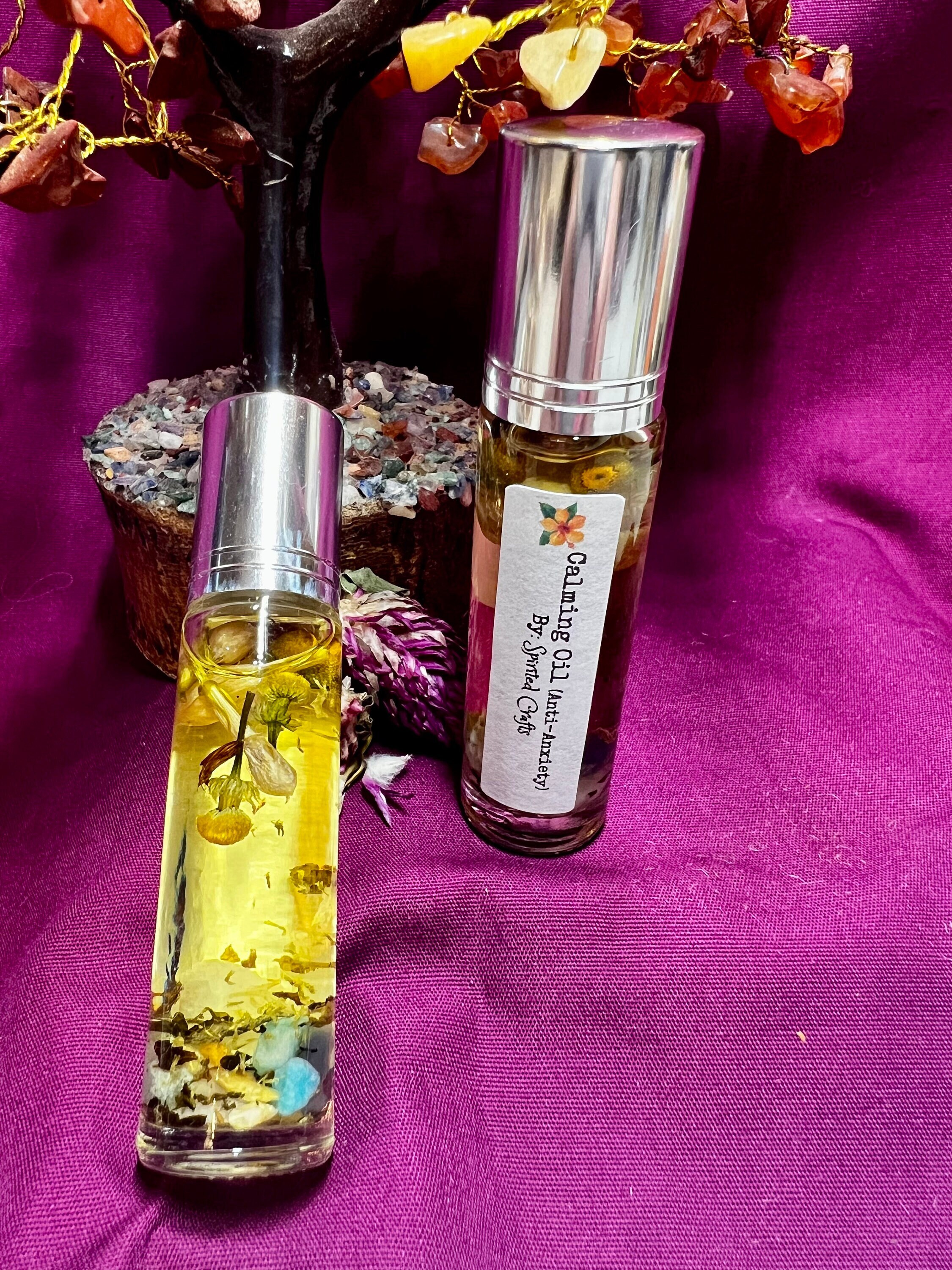 Calming/anti-anxiety Essential Oil Roller - Etsy
