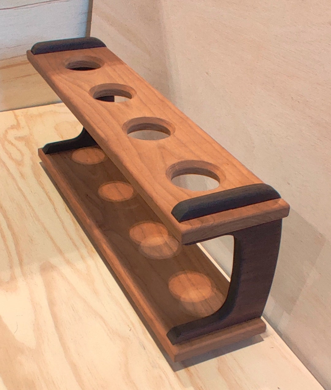 Hardwood Pour Over Coffee Stand Handmade Walnut and Cherry Pour Over ...