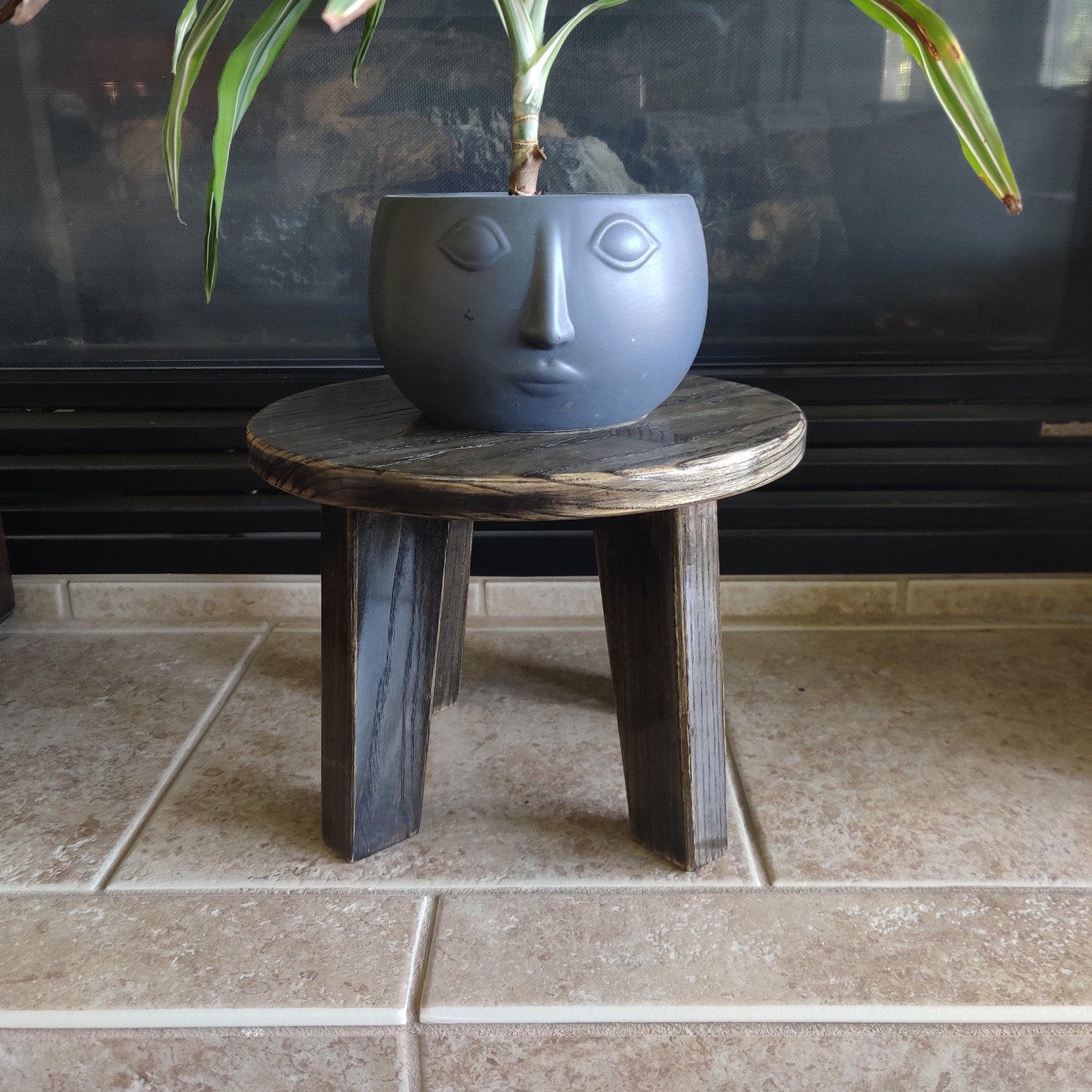 Handcrafted Ash Hardwood Step Stool With Mortise and Tenon Joinery ...
