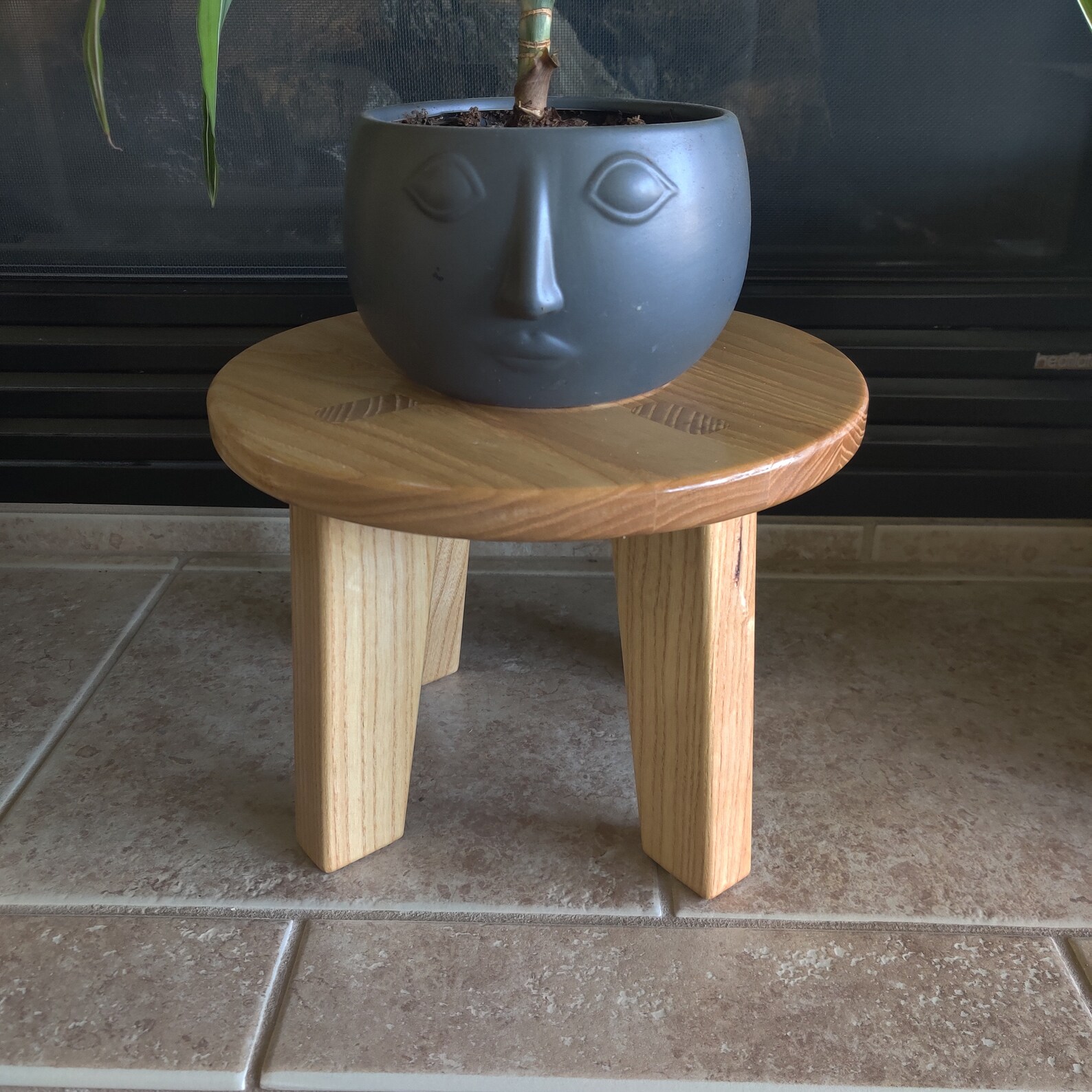 Handcrafted Ash Hardwood Step Stool With Mortise and Tenon Joinery ...