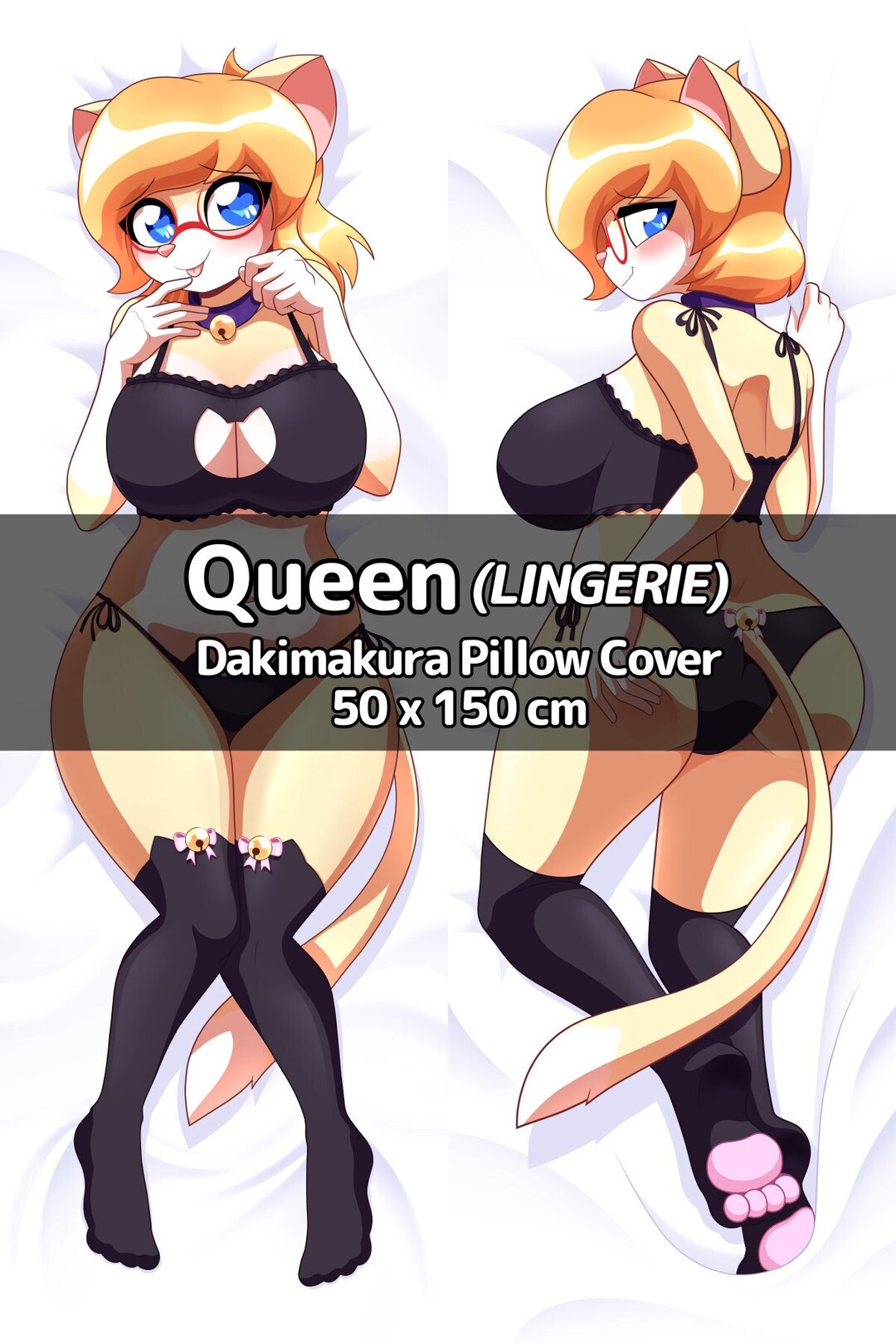 Queen Furry Dakimakura Cover - Etsy UK