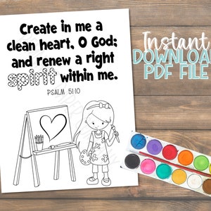 Christian Homeschool Bible Coloring Pages | Book of Psalm | Preschool ...