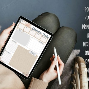 Bible Character Study Guide | Journal Worksheets for Women | Bible ...