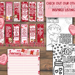 God's Love Activity Bible Story | Printable Valentine Craft | Sunday ...
