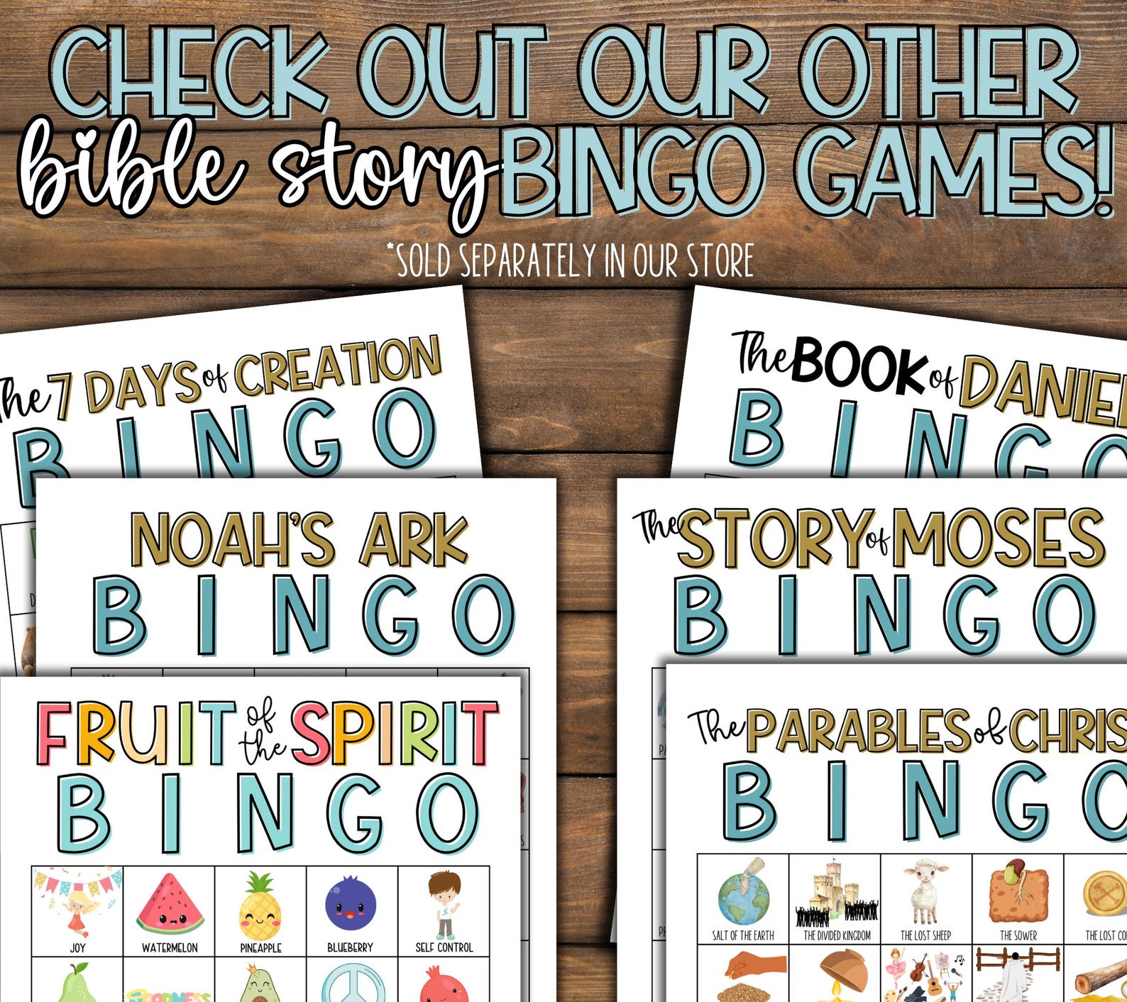 Women of the Bible Bingo Bible Character Bingo Preschool Homeschool ...