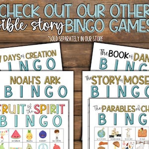 Women of the Bible Bingo | Bible Character Bingo | Preschool Homeschool ...