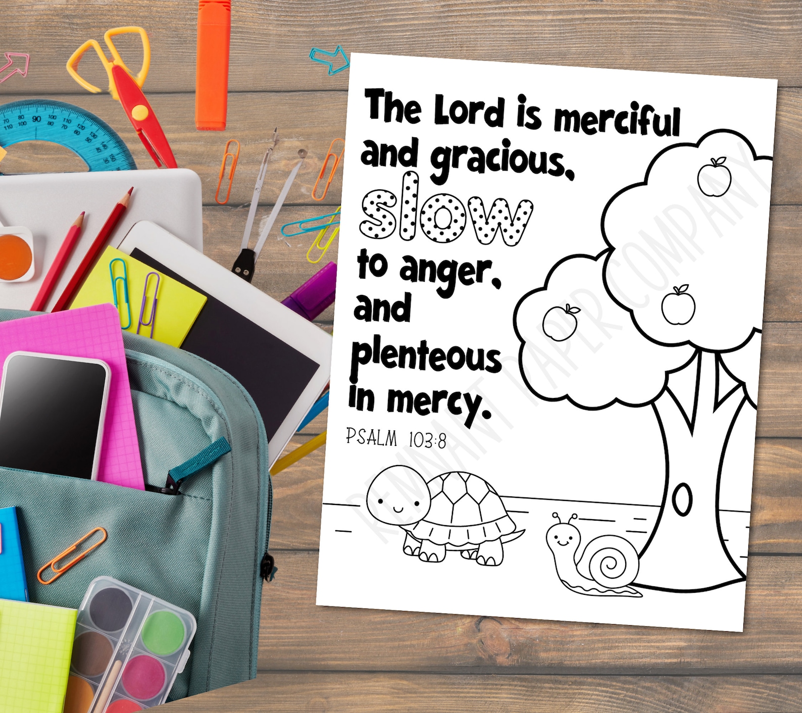 Christian Homeschool Bible Coloring Pages Book of Psalm Preschool ...