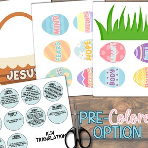 Christ Centered Easter Craft for Sunday School Lesson | Religious ...