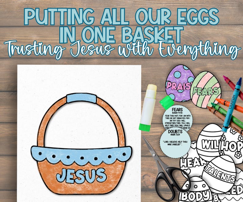 Christ Centered Easter Craft for Sunday School Lesson | Religious ...