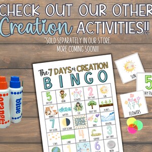 Days of Creation Coloring Wheel | Kids Bible Lesson | Sunday School ...