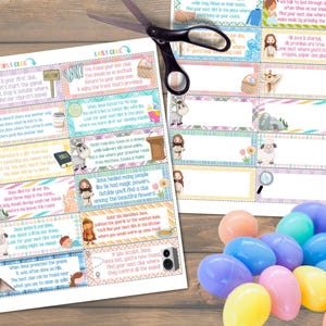 Easter Scavenger Hunt Church | Egg Hunt Clues | Resurrection Sunday ...