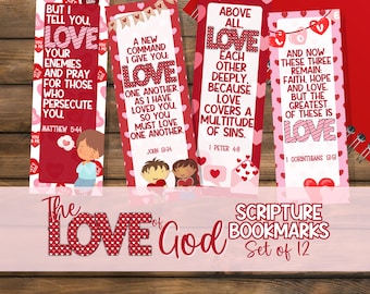 Printable Bible Verse Bookmarks for Kids Boys & Girls Designs Kids ...