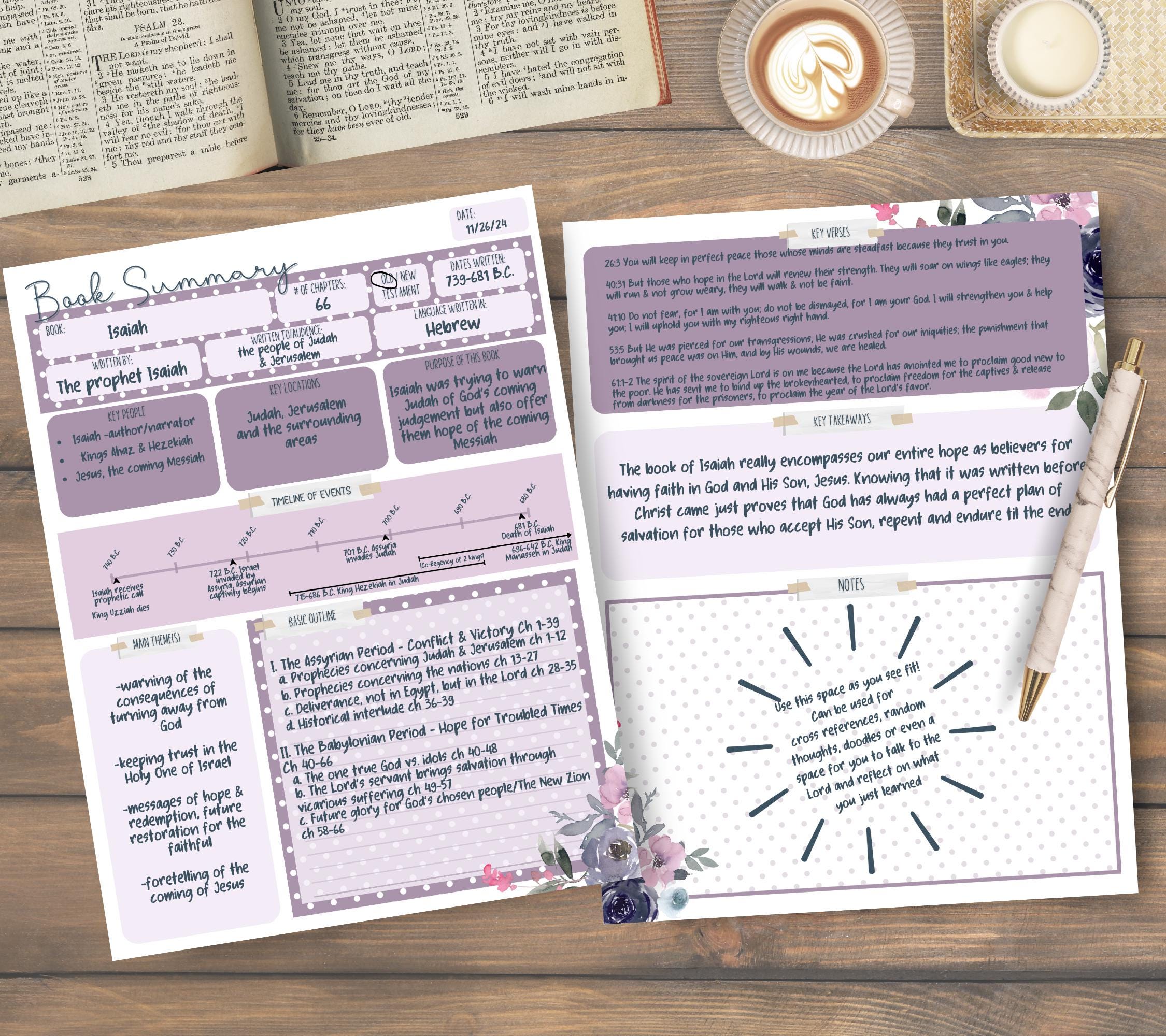 Books of the Bible Summary Printable | Beginner Bible Study | Scripture ...