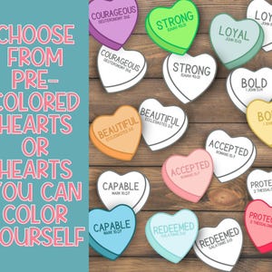 God's Love Activity Bible Story | Printable Valentine Craft | Sunday ...