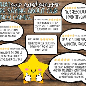 Bible Bingo for Preschool "the Parables of Christ" Game | Youth Sunday ...