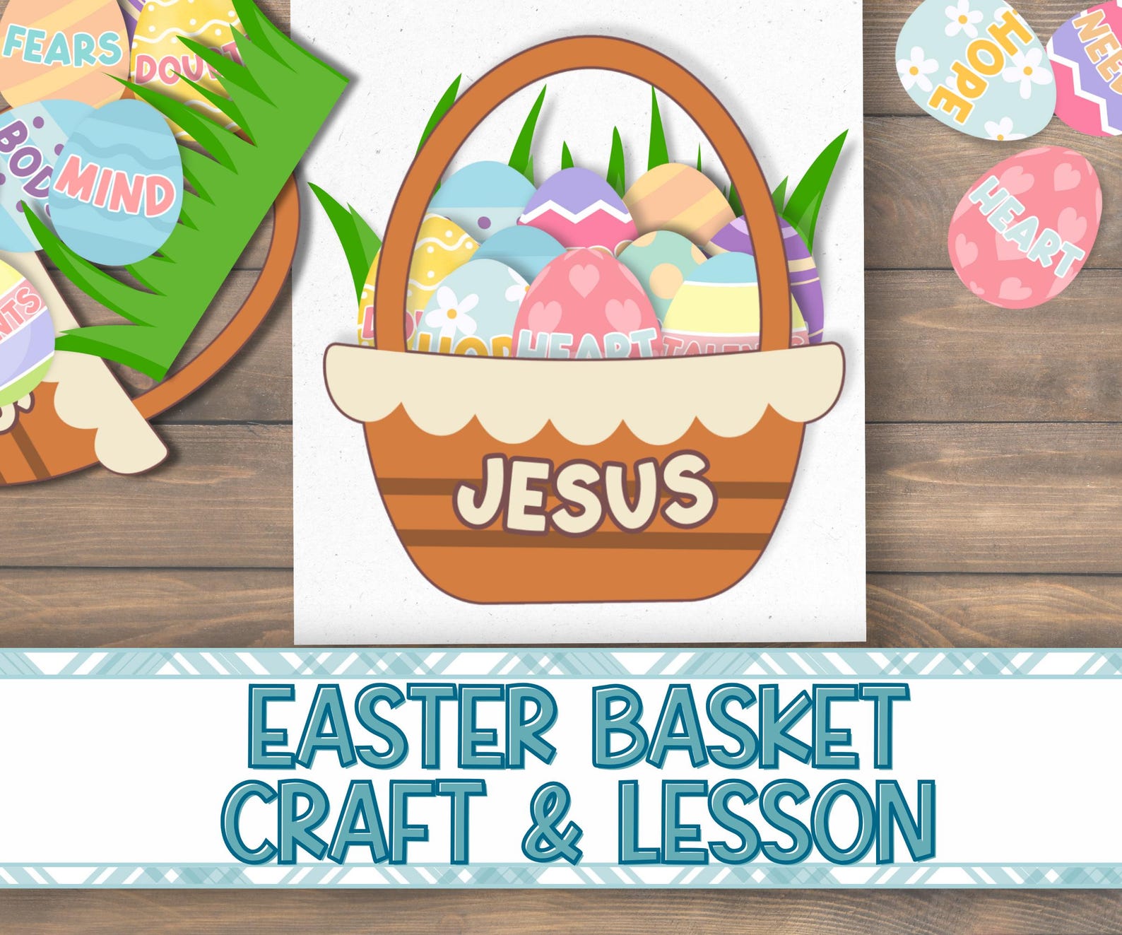 Christ Centered Easter Craft for Sunday School Lesson | Religious ...