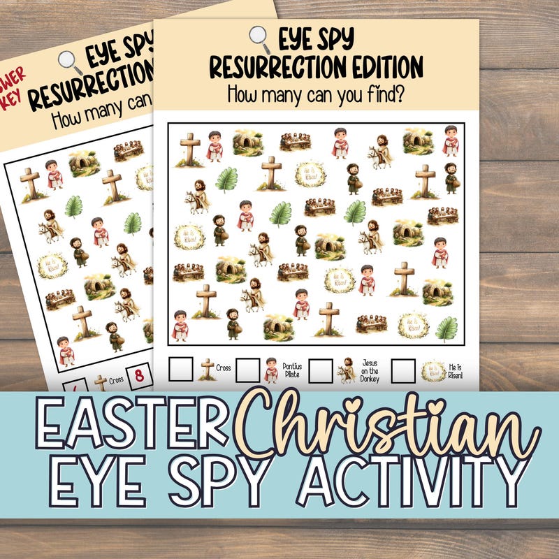Church I Spy - Etsy