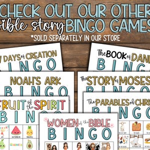 Christmas Bingo Cards With Nativity | Nativity Bingo Game | Bible ...