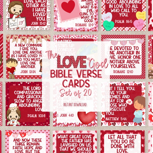 Bible Valentine Games - Etsy
