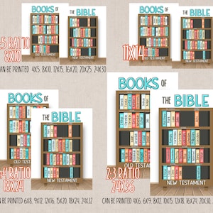 Books of the Bible Poster | Instant Download | Sunday School ...