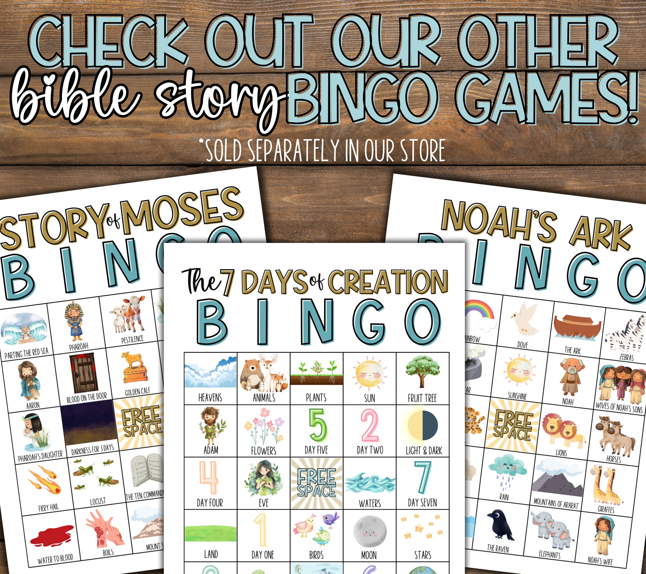 Sunday School Bingo the Book of Daniel | Sunday School Lesson Daniel ...