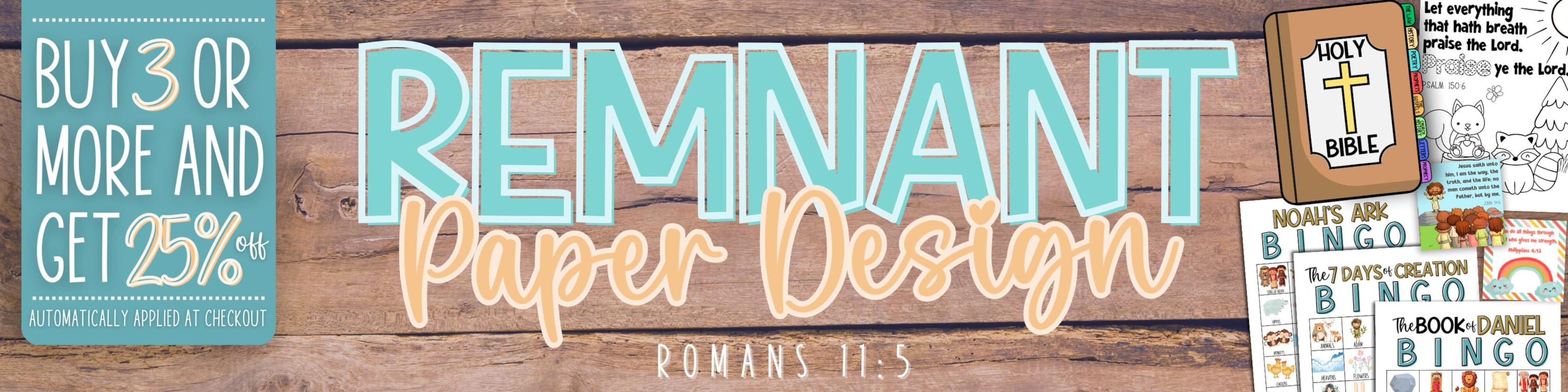 RemnantPaperDesign - Etsy