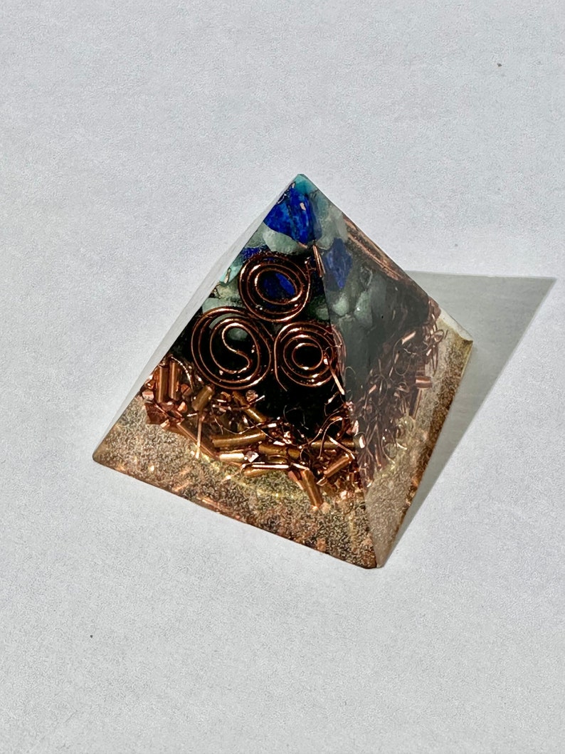 Orgonite Pyramid Tree Orgone Generator - Etsy
