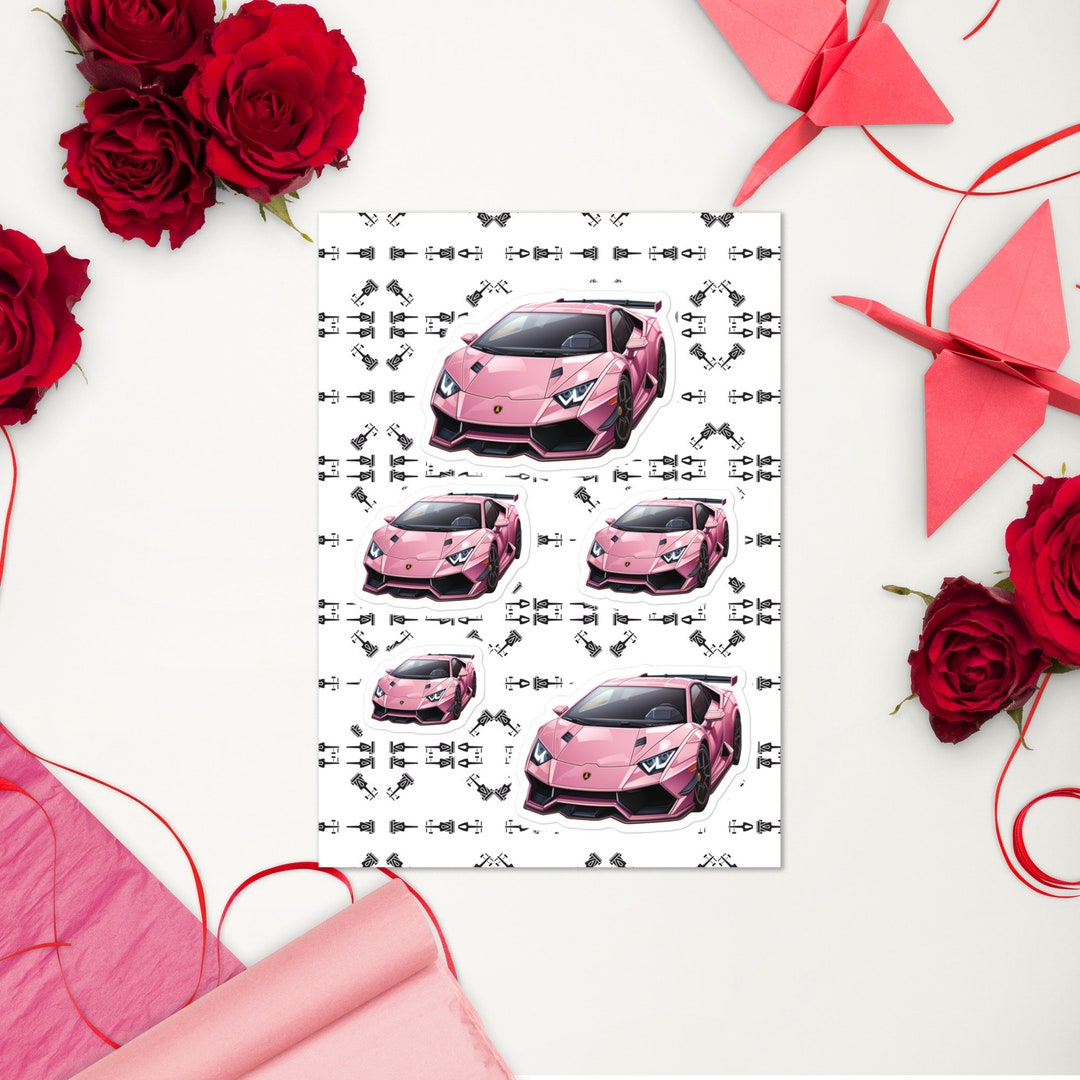 Lambo Love Sticker Sheet - Etsy