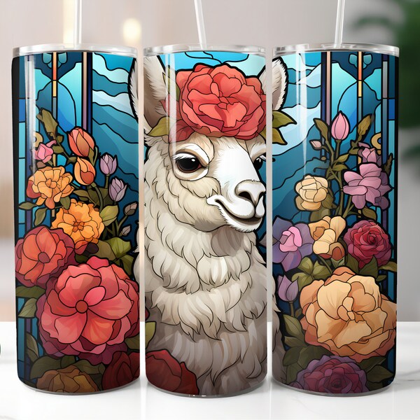Alpaca Stained Glass - Etsy