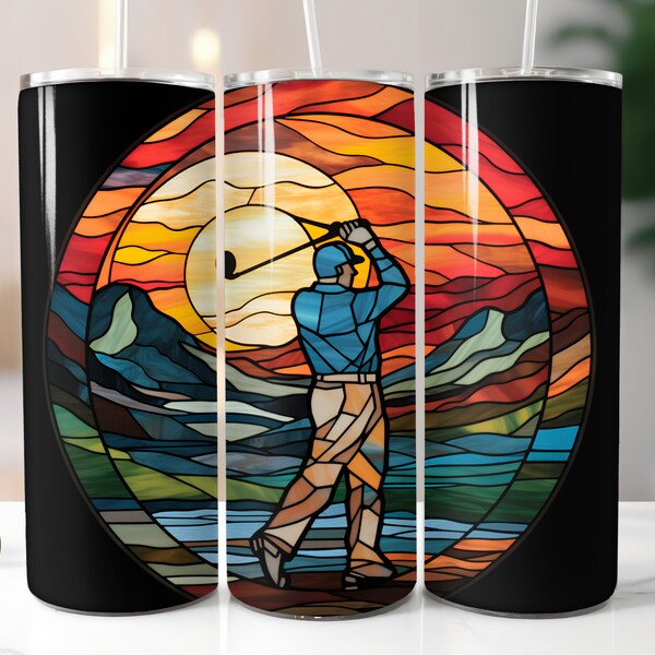Stained Glass Golf Patterns - Etsy