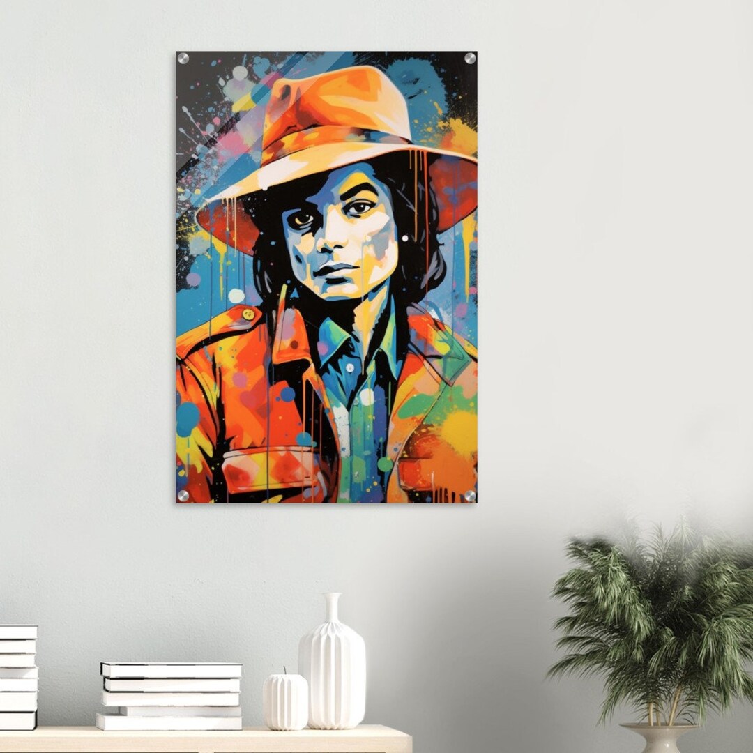 Acrylic Pop Art Michael Jackson Art Pictures Murals Acrylic - Etsy