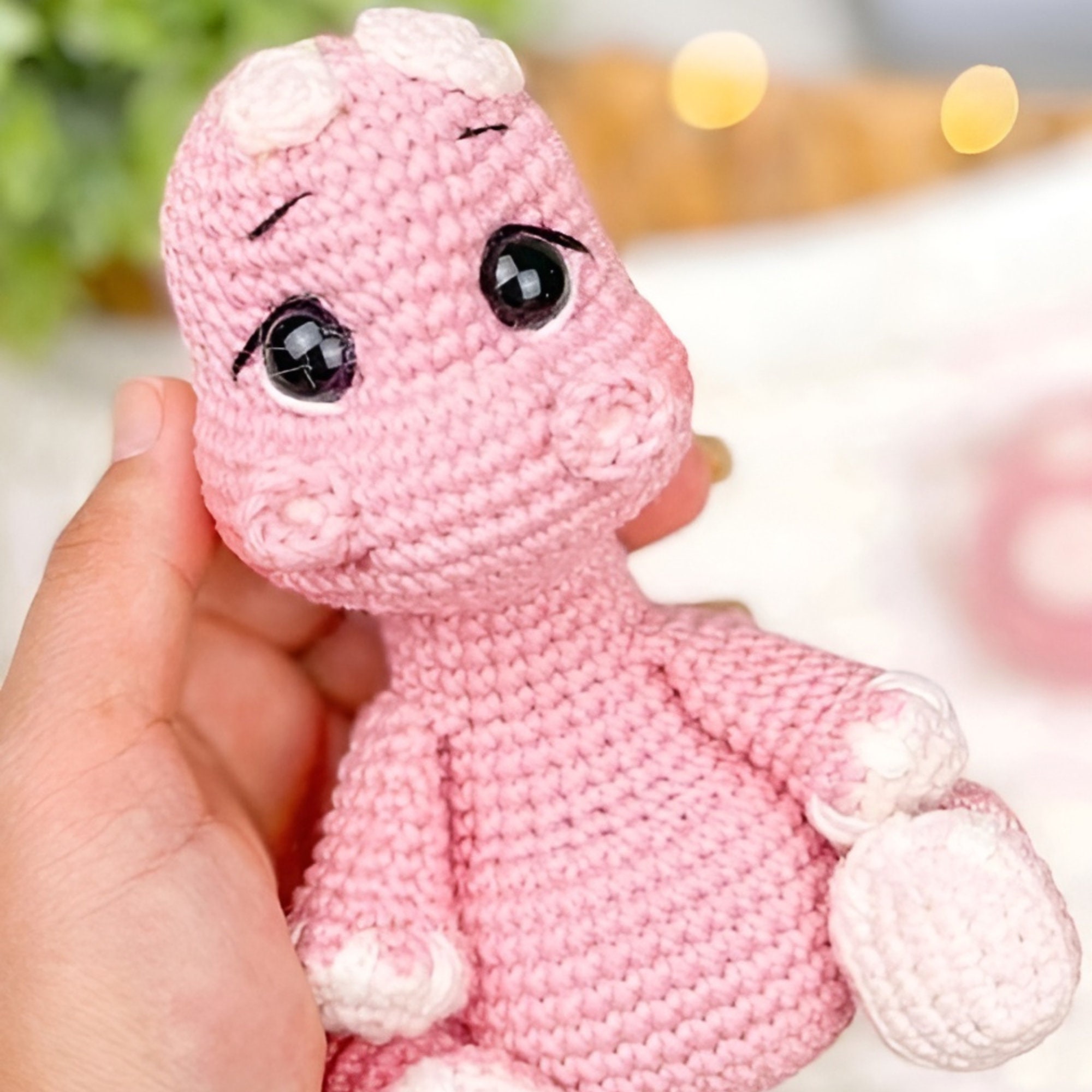 Dinosaur No-sew Crochet, Amigurumi Crochet Pattern, Dinosaur World ...