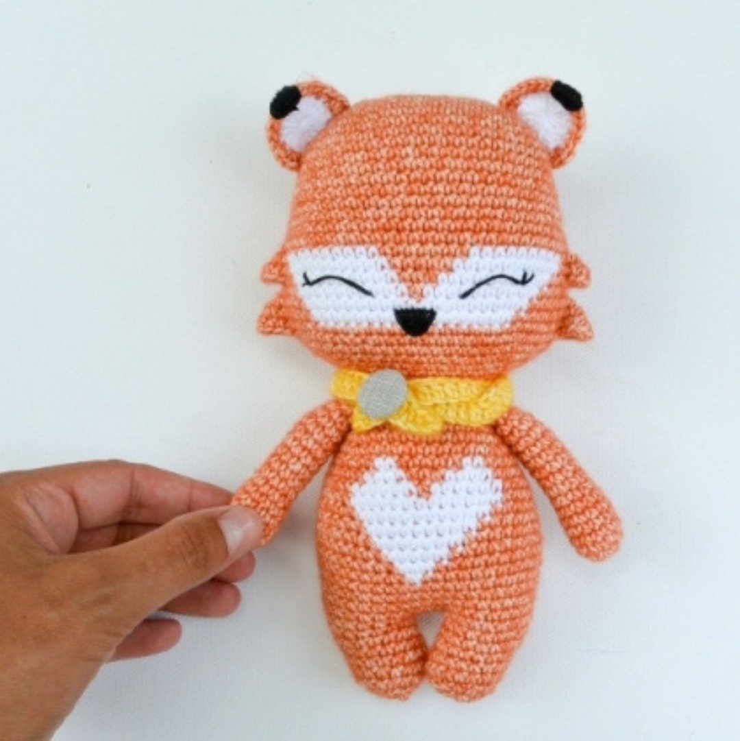 Jumbo Amigurumi Jumbo Fox Critter Stitch Crochet Pattern Fox Amigurumi ...
