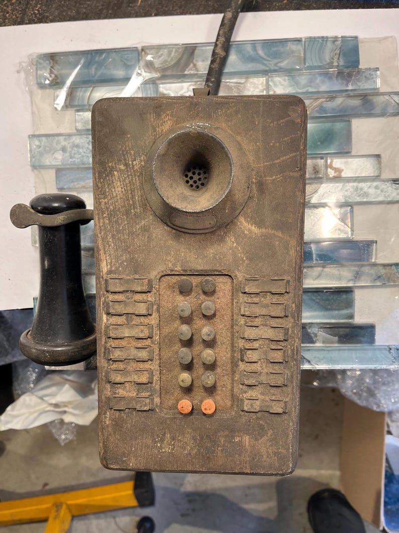 Vintage Telephone Receiver - Etsy