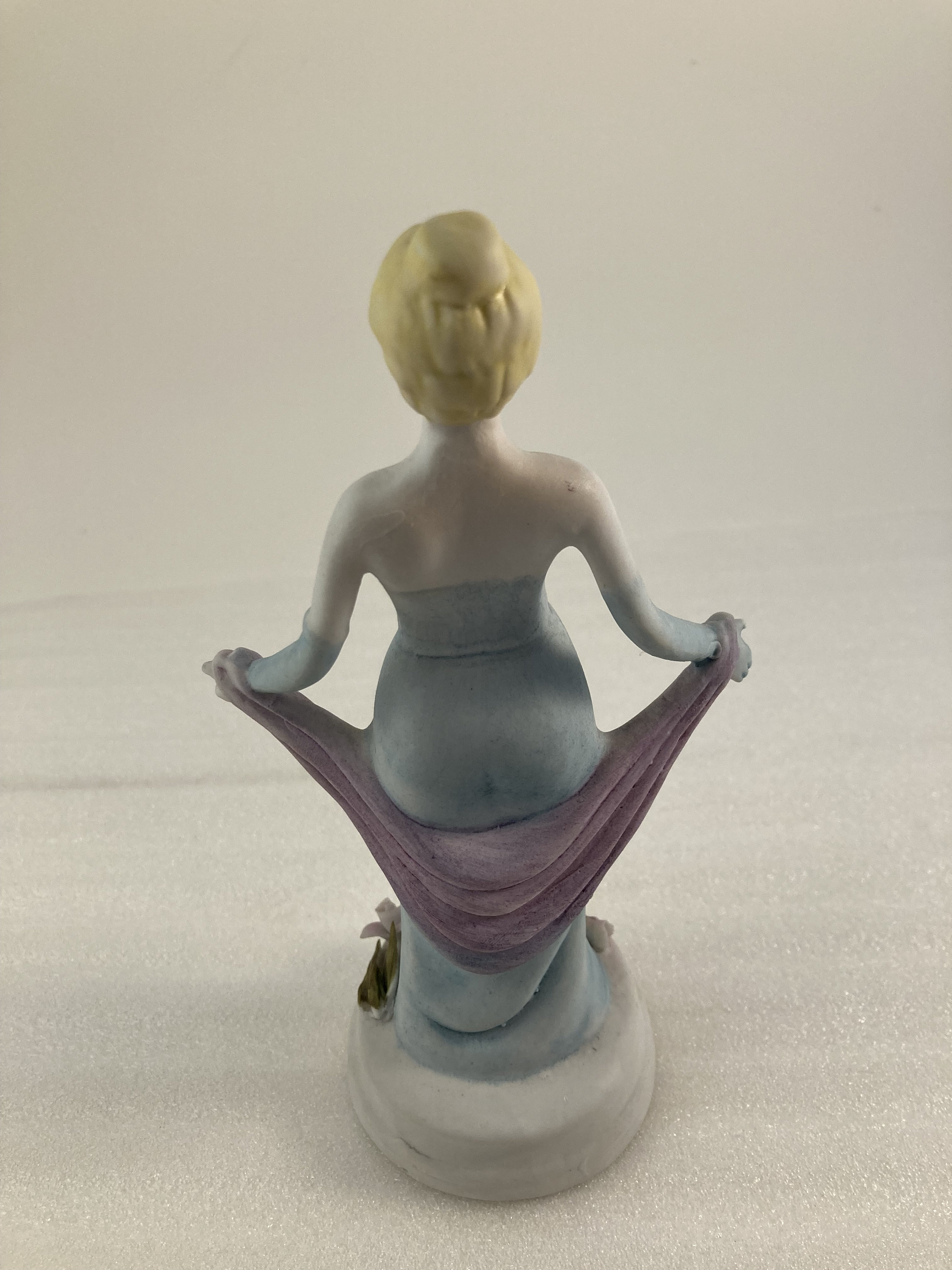 Beautiful Lady Figurine 7 Inch Tall - Etsy