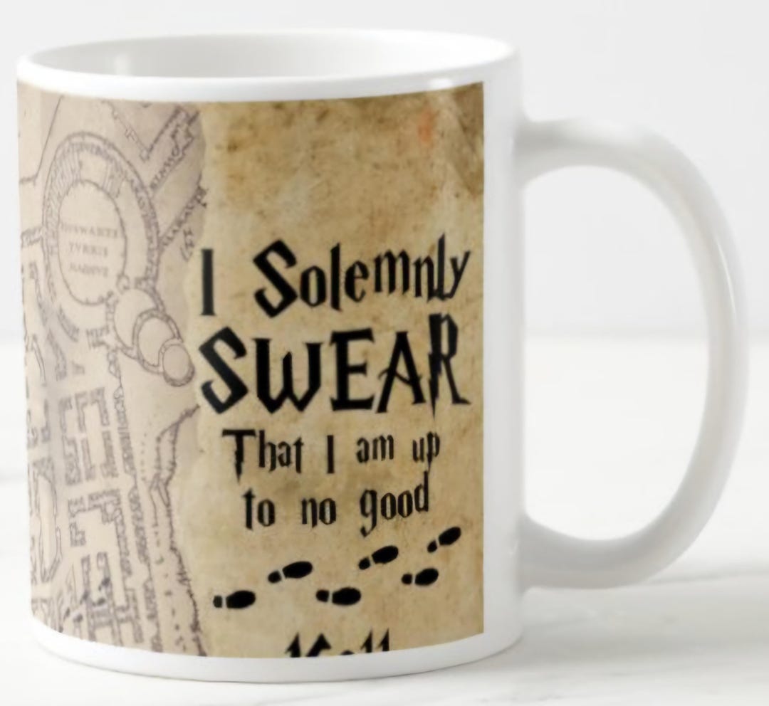 Harry Potter I Solemnly Swear MAP Fathers Day Personalised Mug Gift ...