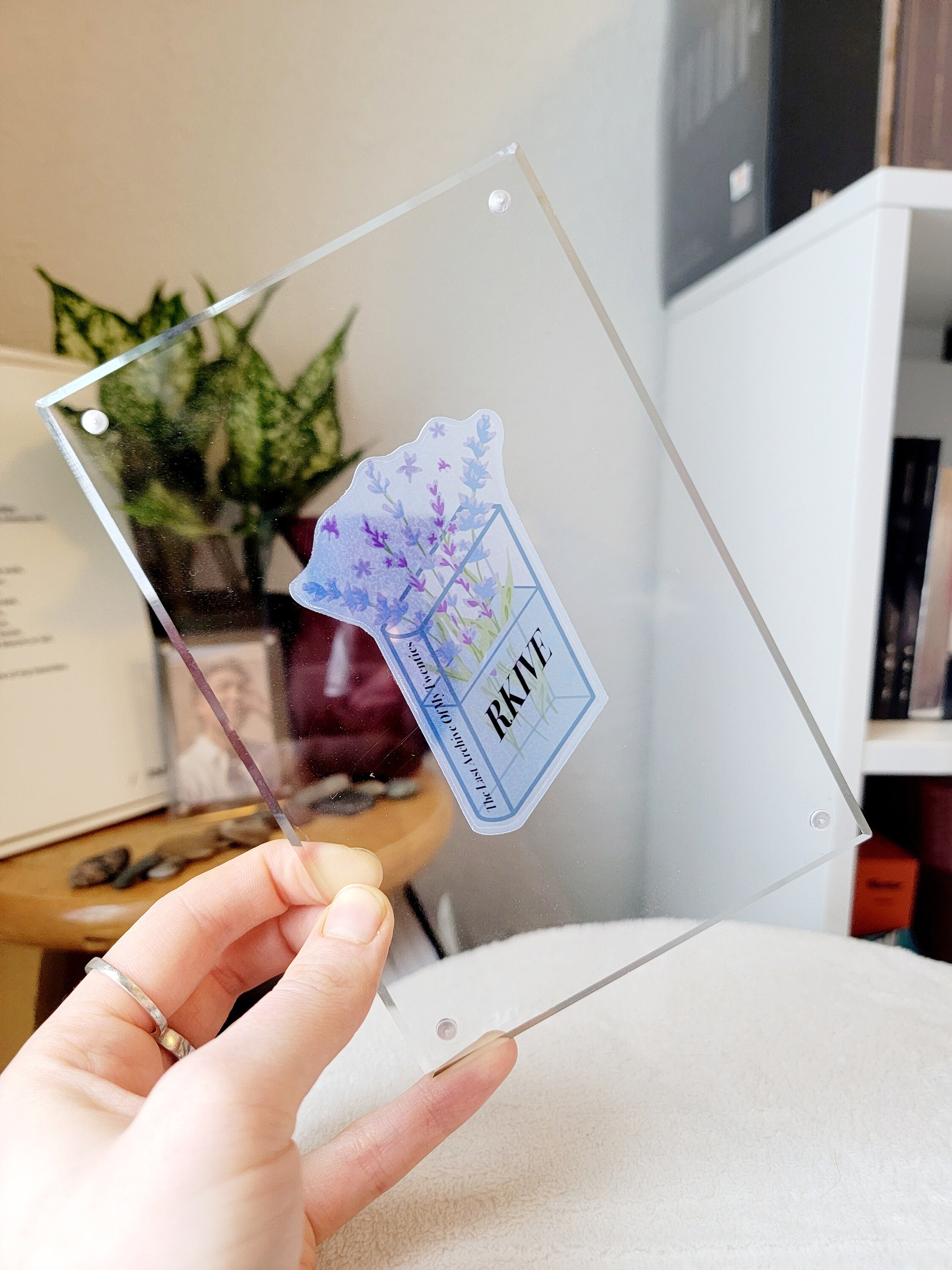 RKIVE Glass Book Vase Sticker - Etsy