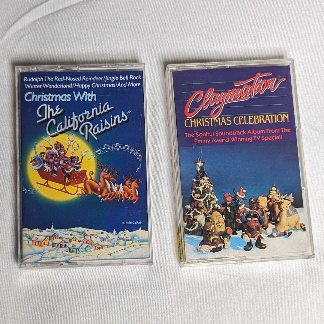 Christmas With the California Raisins Claymation Christmas - Etsy