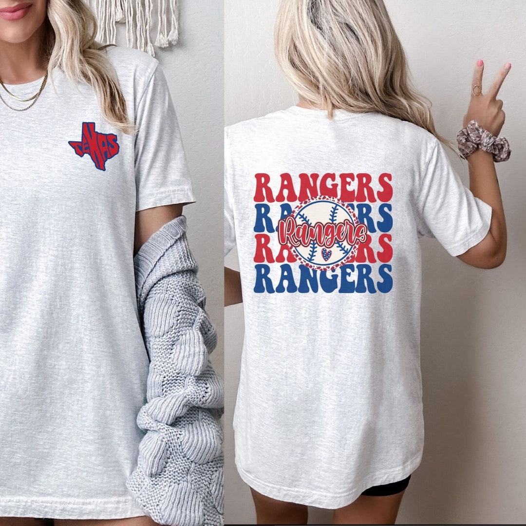 Texas Rangers Baseball Shirt, Rangers Shirt, Rangers Baseball, Baseball ...
