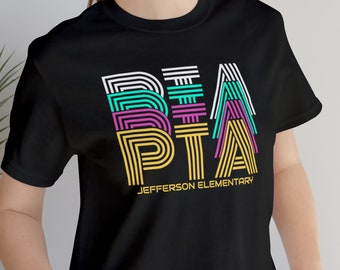 Custom PTA Shirt, Parent Teacher Association Shirt, PTA Gift, PTO Shirt ...