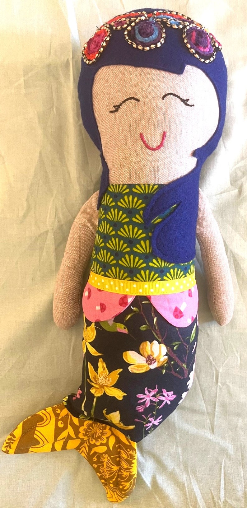 Adorable Handmade Mermaid Rag Dolls - Etsy