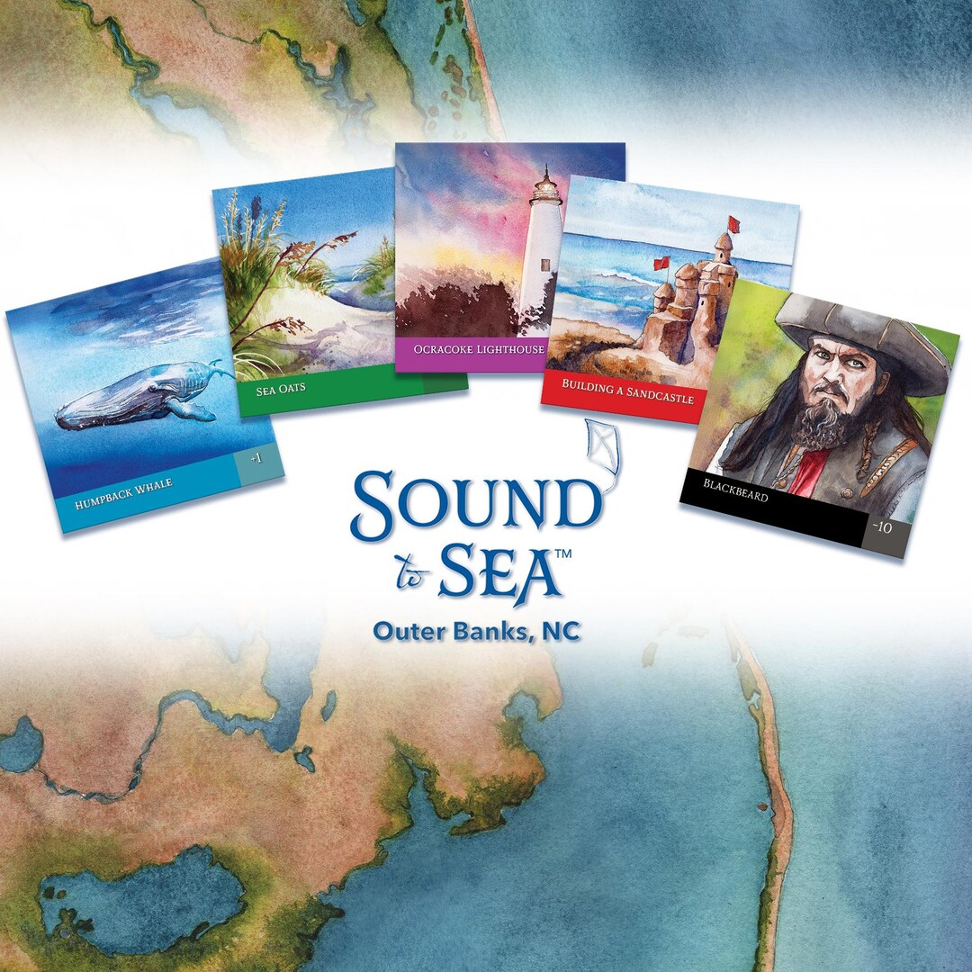 Outer Banks Vacation Game – OBX Family Card Game | Beach House Activity ...