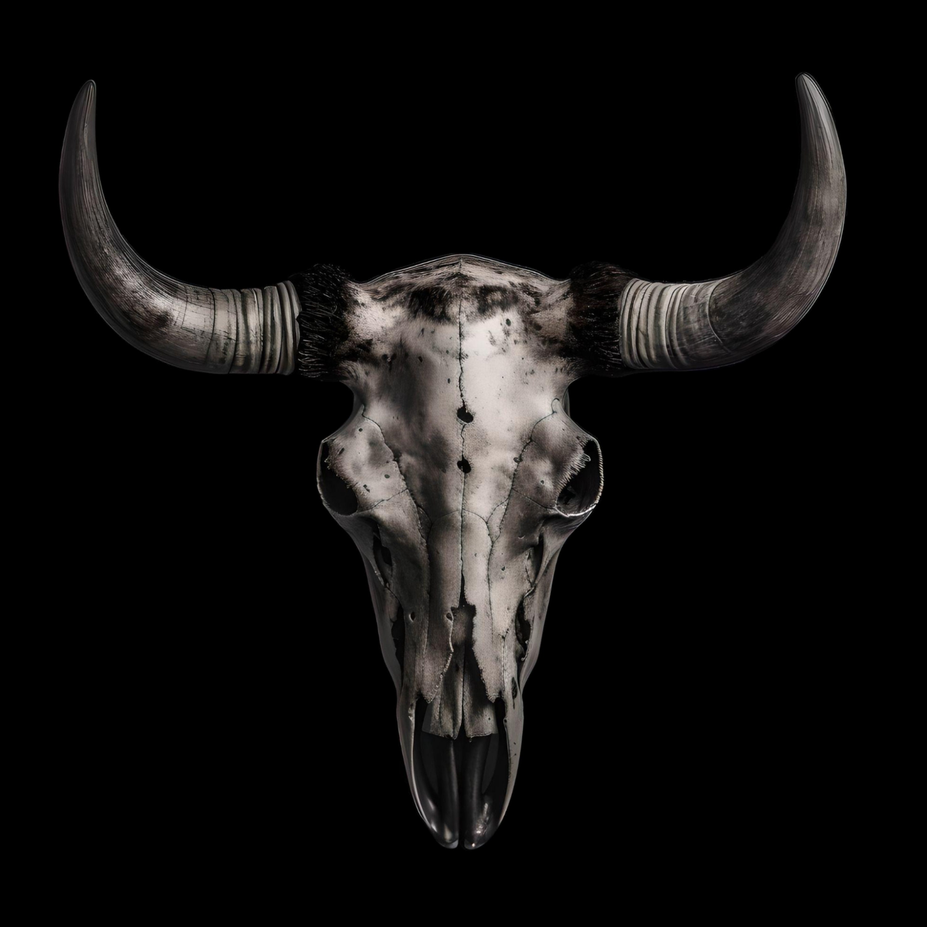 Picture of a Bull Skull. First Item on Etsy to Open the Shop - Etsy