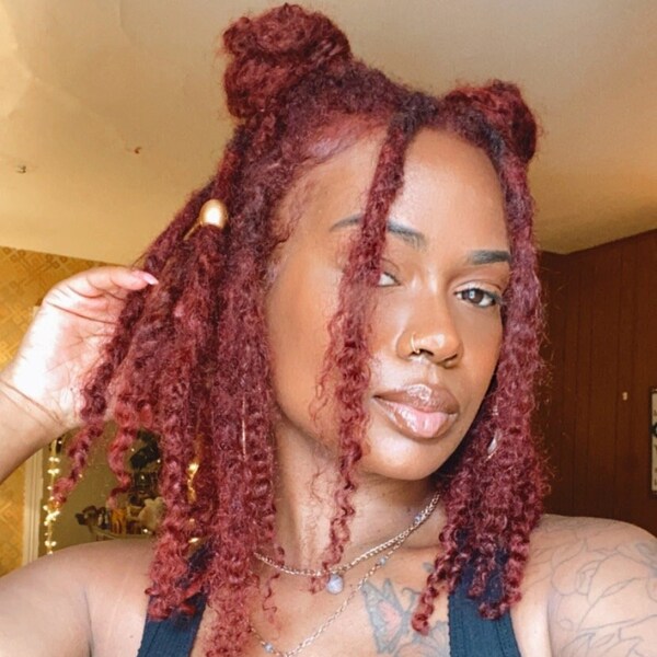 Curly Loc Extensions Human Hair - Etsy