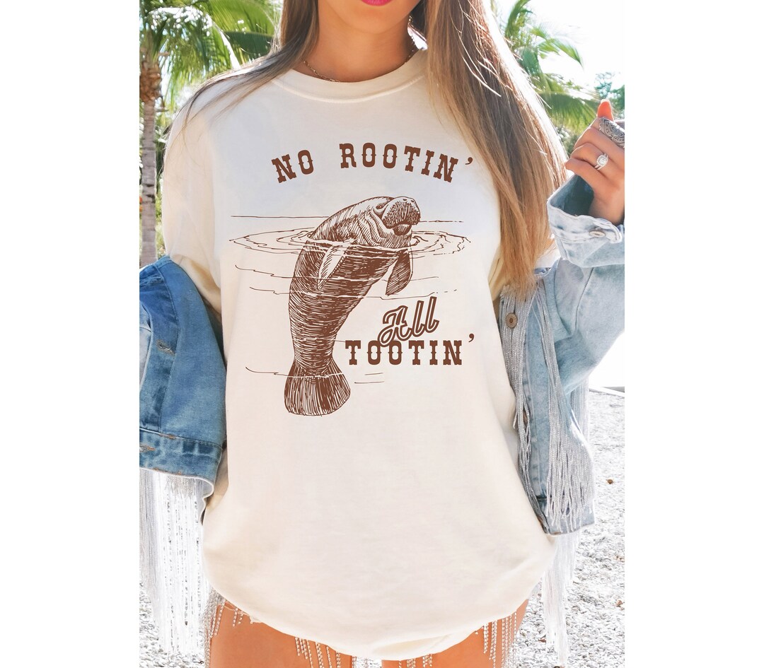 Manatee Shirt Coconut Girl Ocean Inspired Style Coastal Cowgirl ...